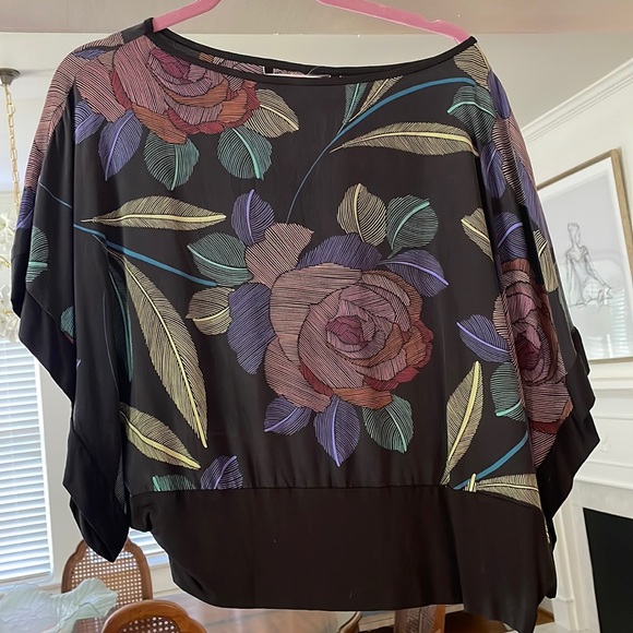 Trina Turk | Tops | Trina Turk Floral Blouse | Poshmark